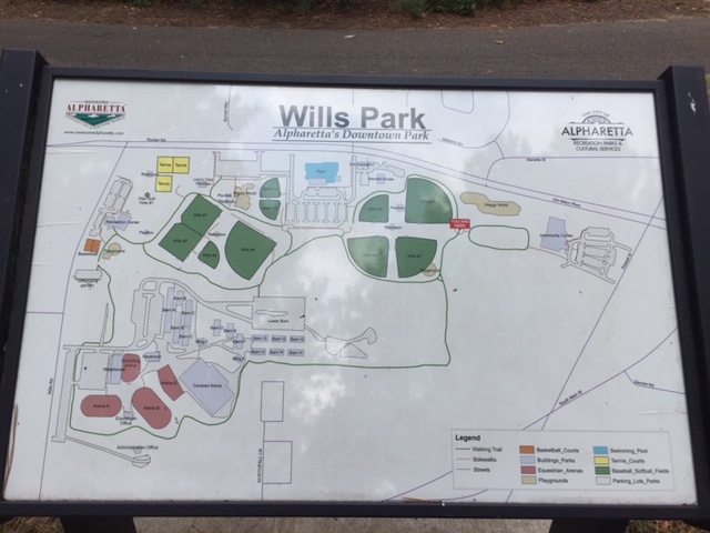 Georgia, Alpharetta: Wills Park Recreation Center - wheelchairtraveling.com